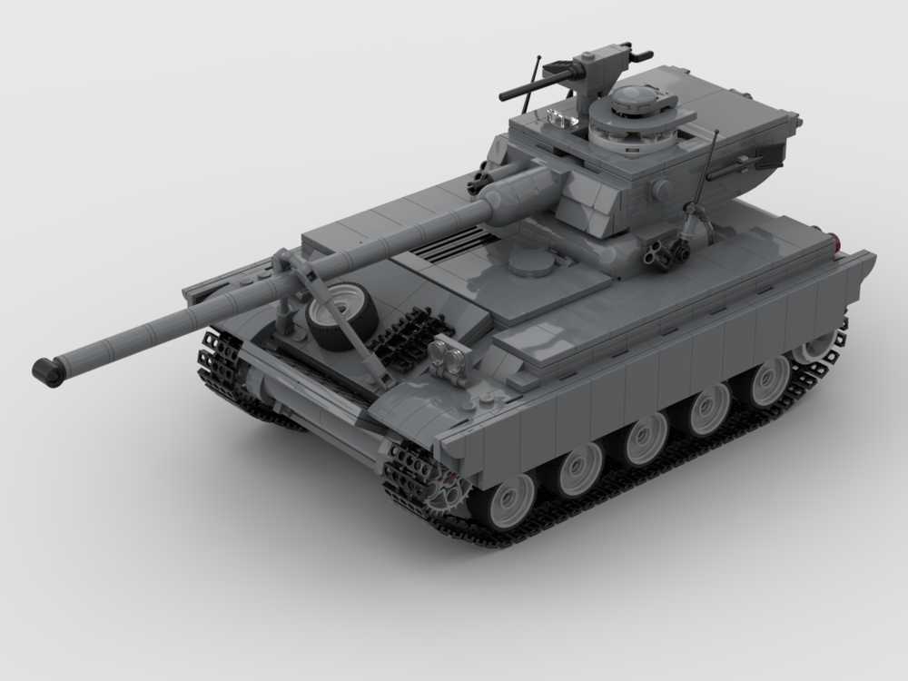 LEGO MOC AMX-13 105 Tank by etphhm | Rebrickable - Build with LEGO
