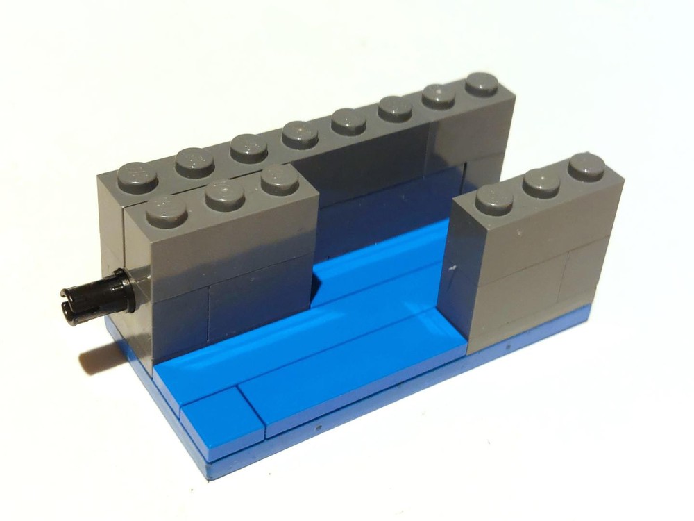 LEGO MOC Canal Module 1 to 2 wall converter by Jimboblimb | Rebrickable ...