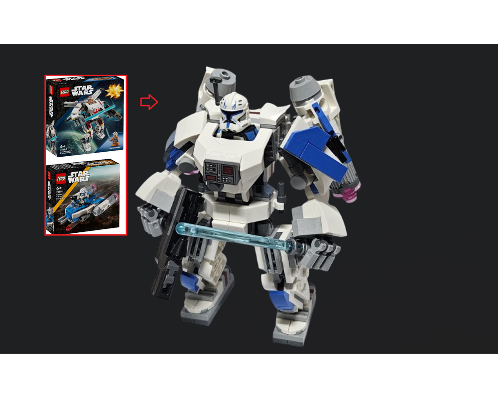 LEGO MOC Cpt Rex's Mech (75390 + 75391 alternative) by BBX4 ...