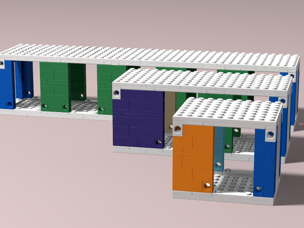 Lego Moc Modular Living Container Container By Schnabbo