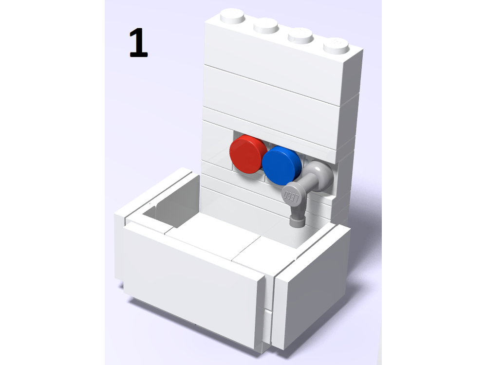 Lego Moc Modular Living Container Bathroom Modules By Schnabbo