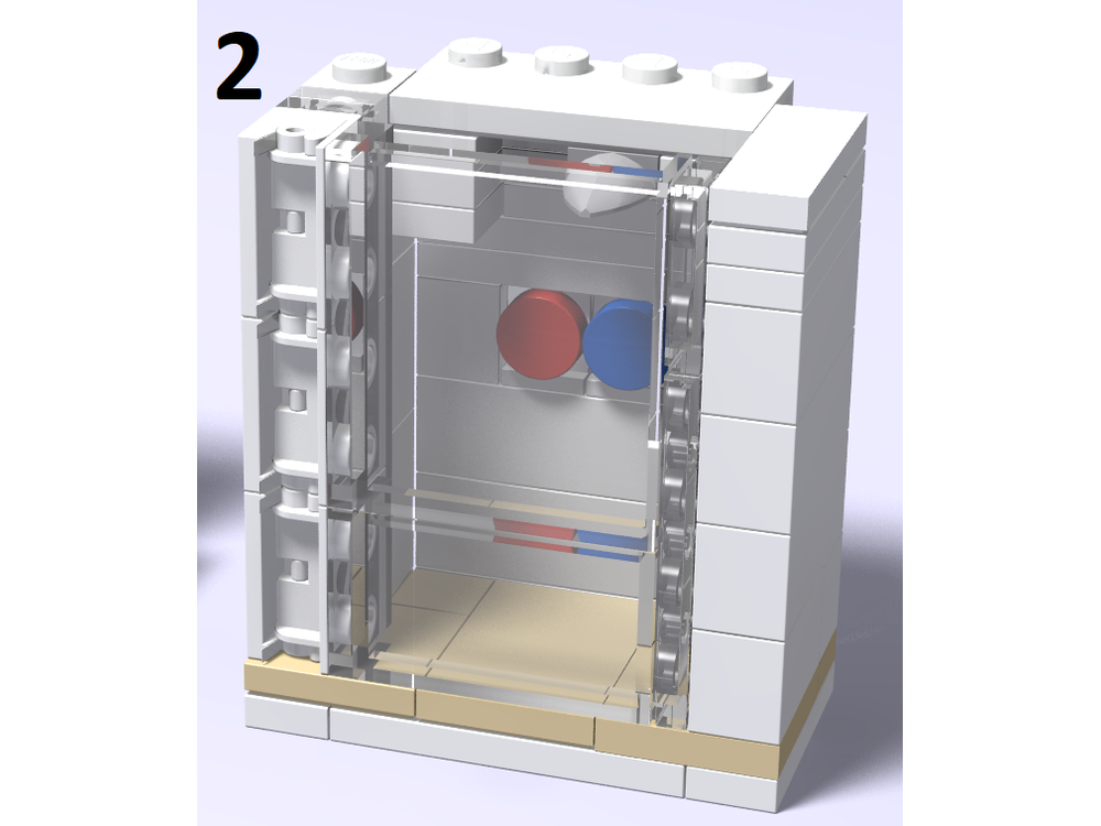 Lego Moc Modular Living Container Bathroom Modules By Schnabbo