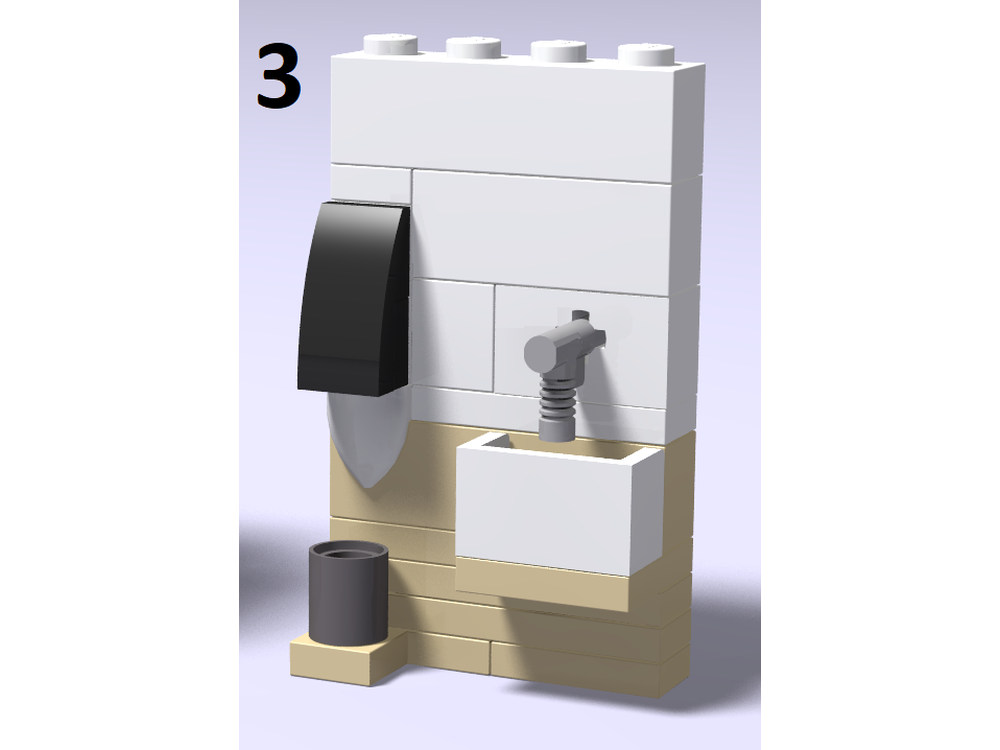 LEGO MOC Modular living container -> bathroom modules by schnabbo ...