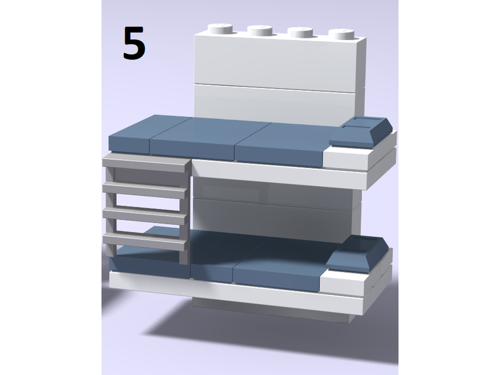 Lego Moc Modular Living Container Beds By Schnabbo Rebrickable