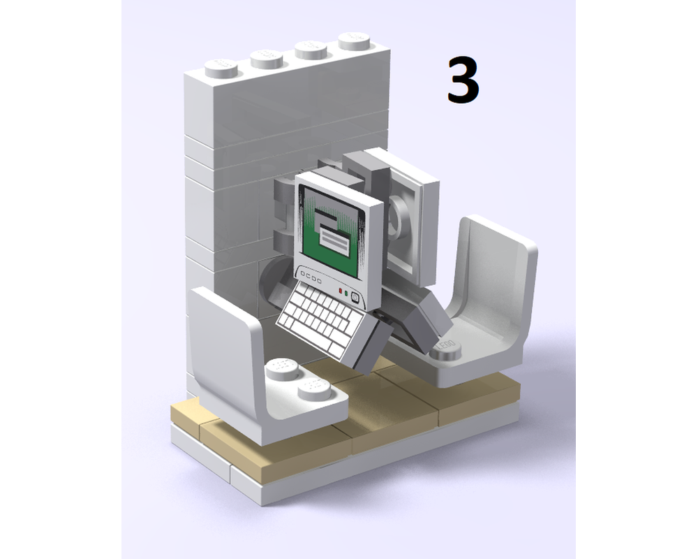 Lego Moc Modular Living Container Work Place By Schnabbo
