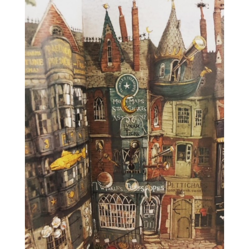 LEGO MOC Diagon Alley LEGO Store, Twinkle's Telescopes and Wizard ...