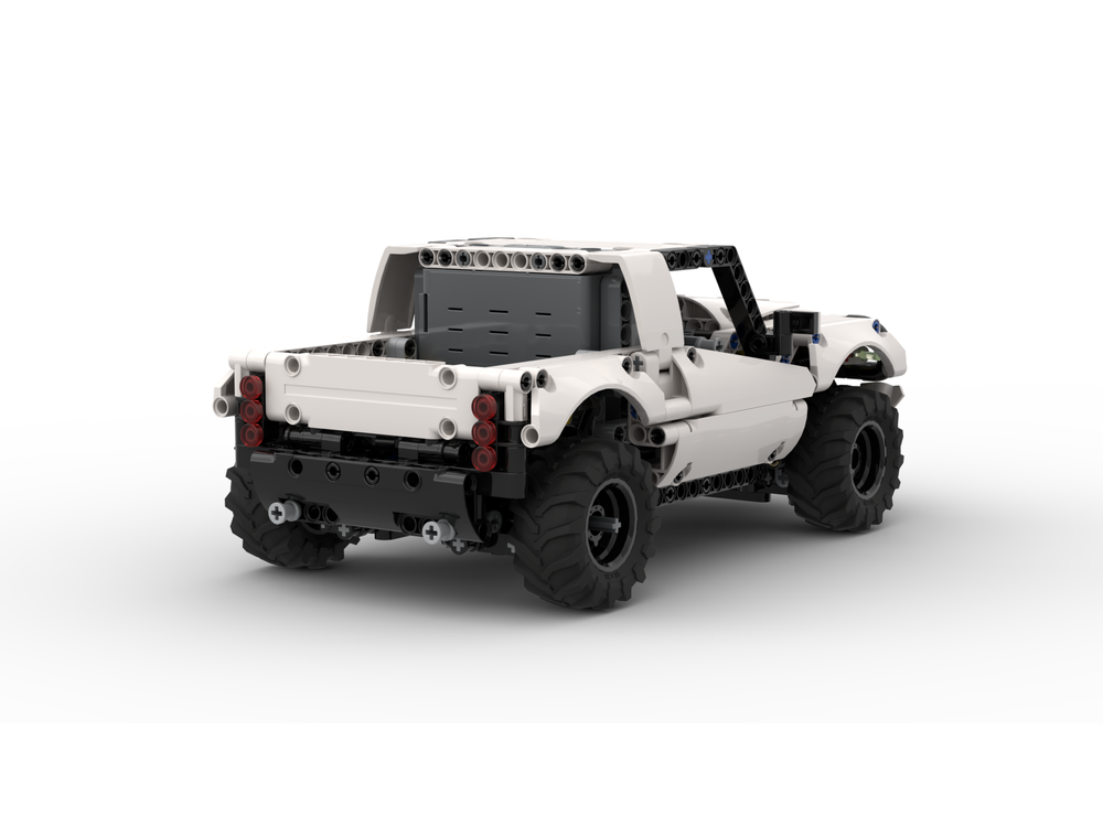 Lego Moc 4x4 Powered Up Pickup Truck By Lohere Rebrickable Build