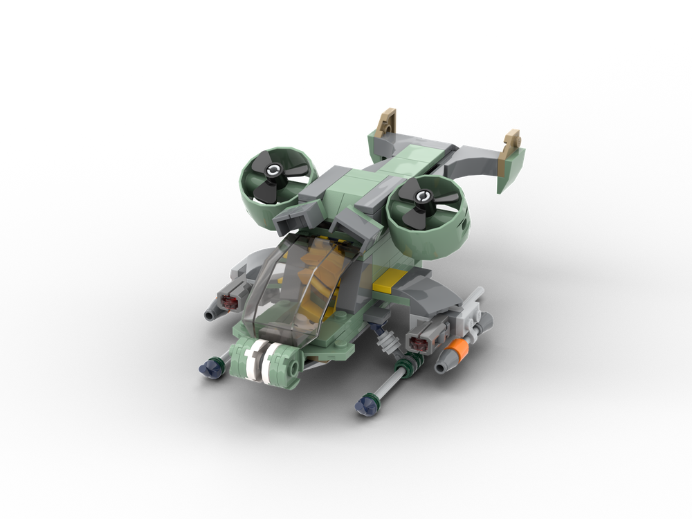 LEGO MOC 75577 Alt Build- Scorpion VTOL Micro Fighter by Camobricktape ...