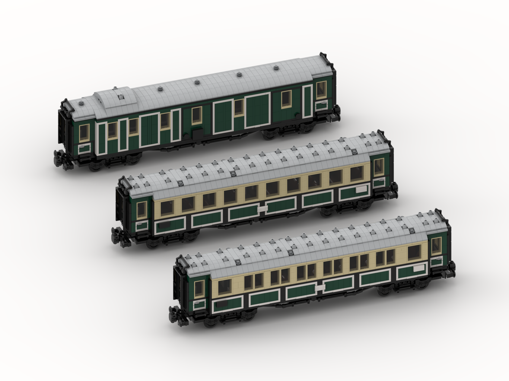 LEGO MOC Bavarian Express Train (Moc-Pack) (8w) by copernicus508 ...