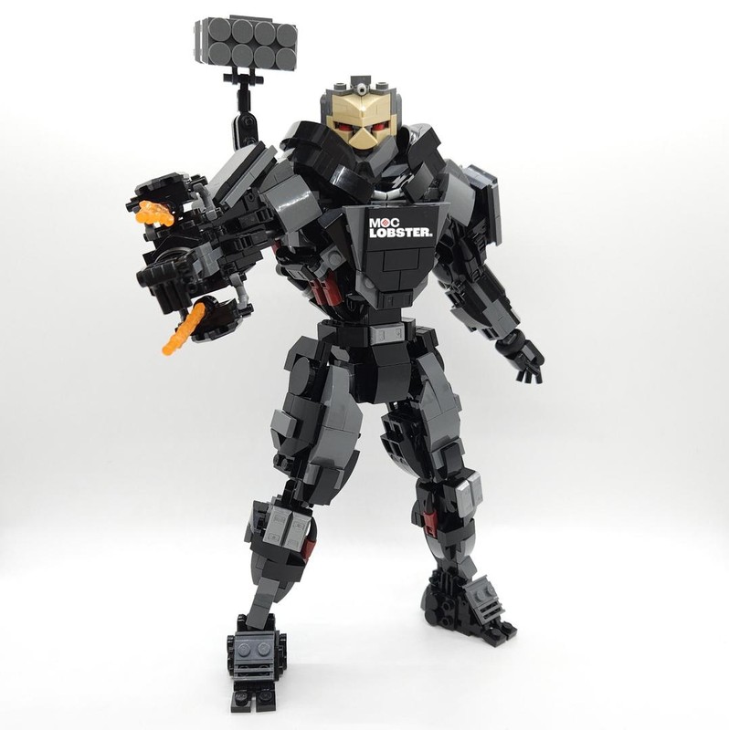 LEGO MOC Cyberpunk 2077: Adam Smasher by Moc_Lobster | Rebrickable ...