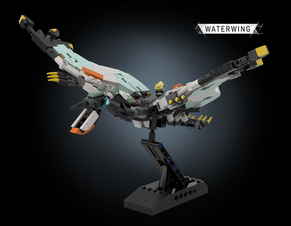 LEGO MOC Waterwing (Horizon) by studder_builds | Rebrickable - Build ...