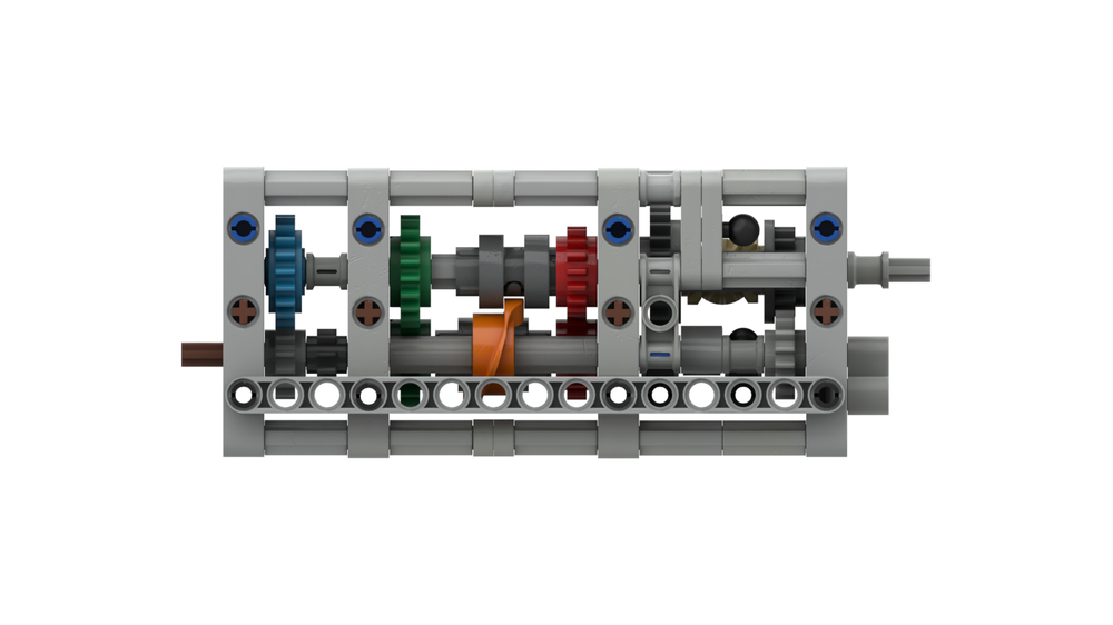 Lego Moc Automatic 4 Speed Gearbox By Wietsebricks Rebrickable