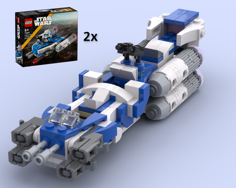 LEGO MOC Captain Rex Microfighter Turbo Command Speeder + Troop ...
