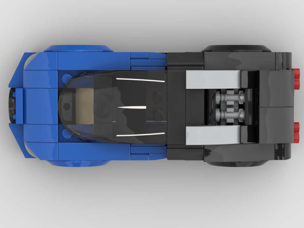 Lego Moc Bugatti Veyron Inspiration From Jerrybuildsbricks By