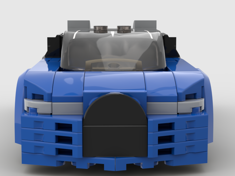 Lego Moc Bugatti Veyron Inspiration From Jerrybuildsbricks By