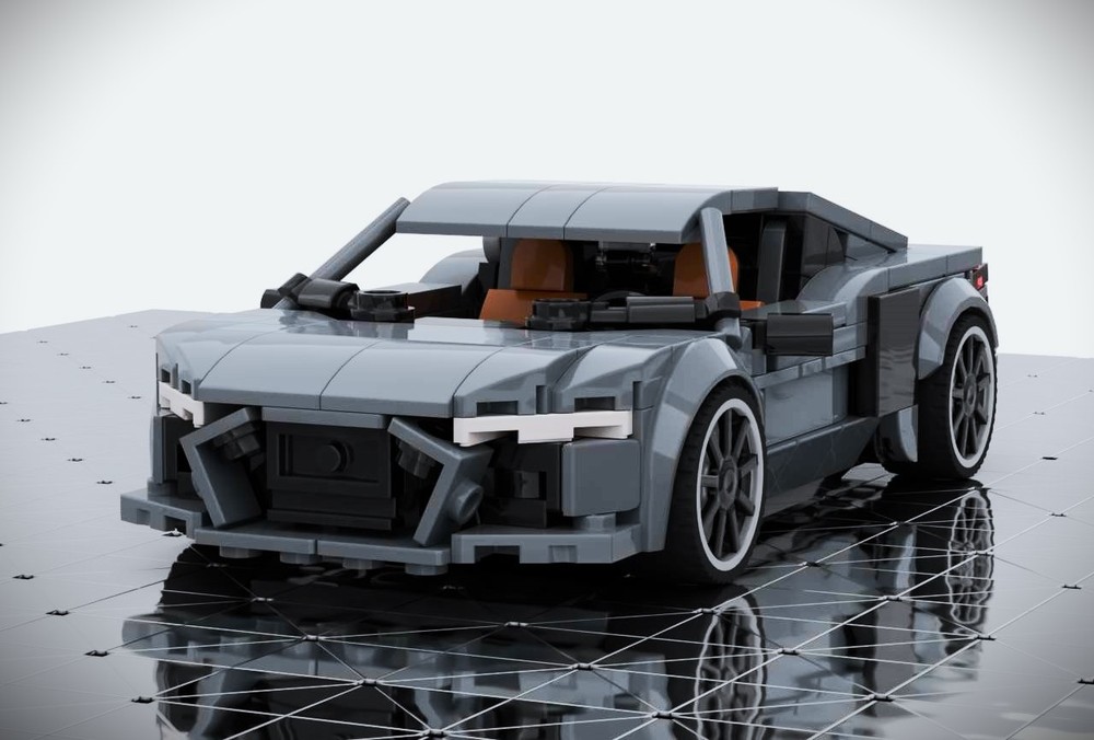 LEGO MOC Audi R8 by Sweeng | Rebrickable - Build with LEGO