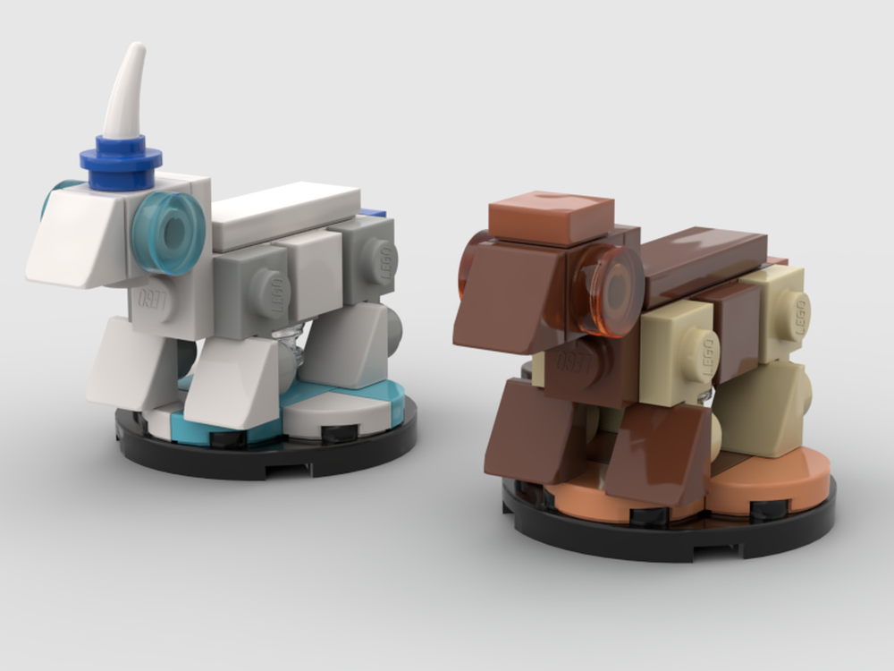LEGO MOC MLP Toa Mata-Kopaka and Pohatu by GargonLe | Rebrickable ...