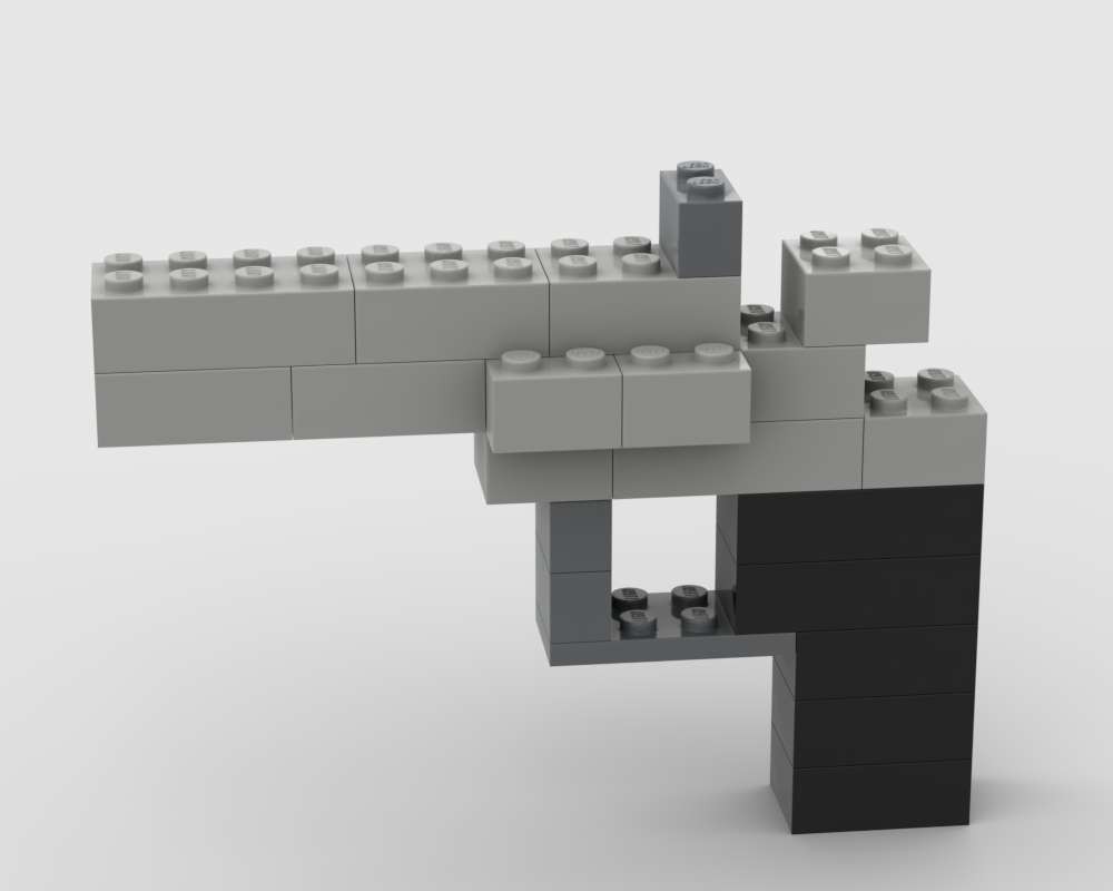 LEGO MOC Magnum Half-Life. by AlexGam | Rebrickable - Build with LEGO