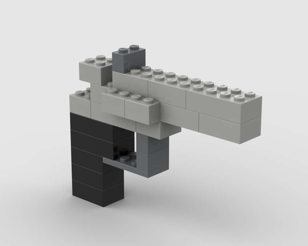 Lego Moc Magnum Half Life By Alexgam Rebrickable Build With Lego