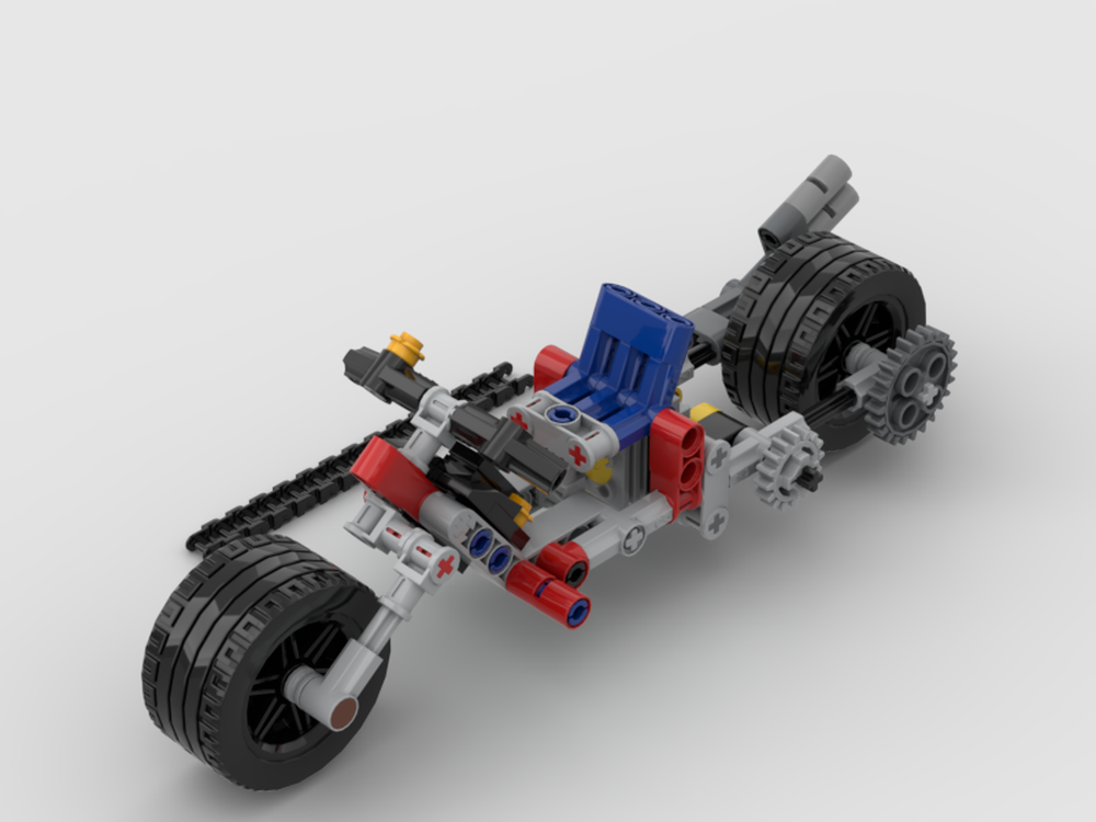 LEGO MOC Strange motorbike by Agrimatte97 | Rebrickable - Build with LEGO