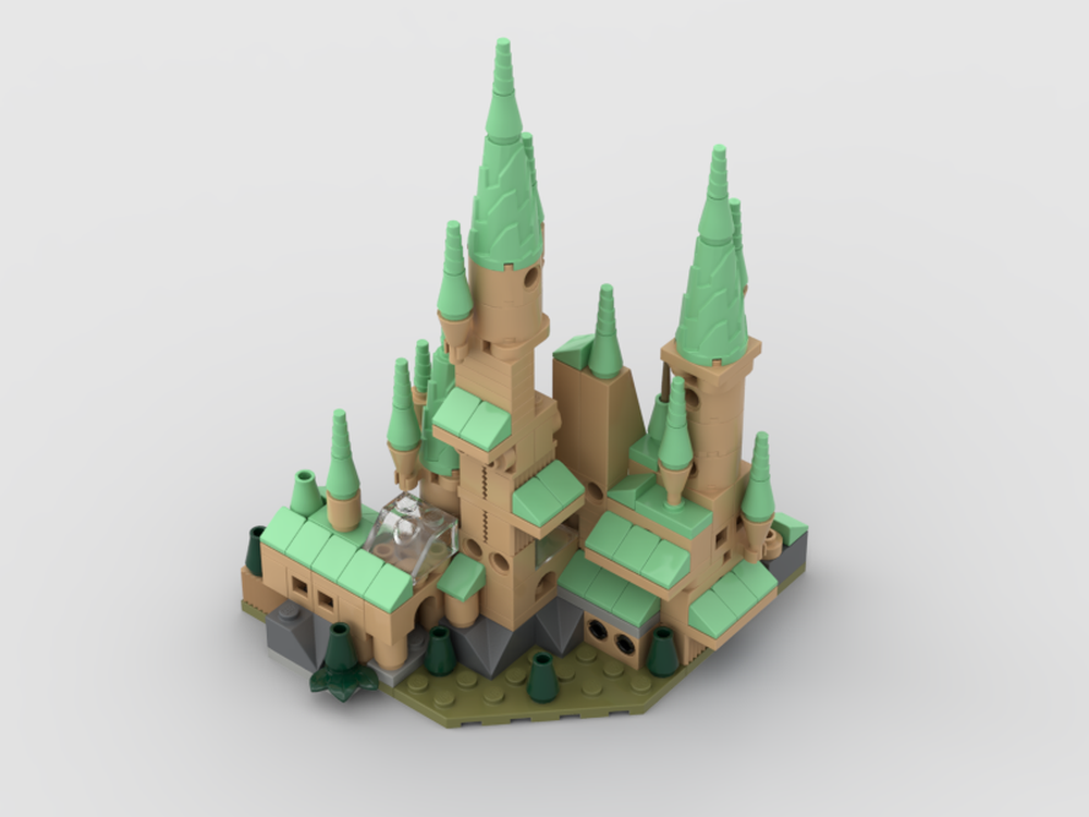 LEGO MOC Mini-castle/ Mini-Schloss by Katschuquiri | Rebrickable ...