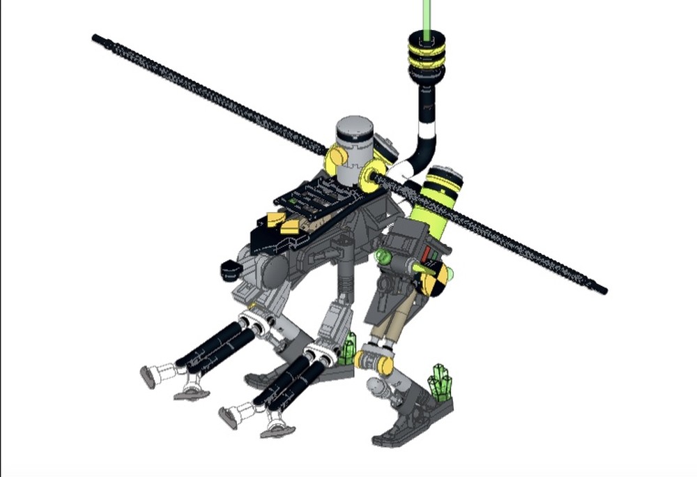 LEGO MOC Rat Mech by BrixGoFar | Rebrickable - Build with LEGO