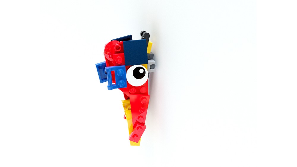 Lego Moc Colorful Butterfly By Woodenboxprojects Rebrickable Build