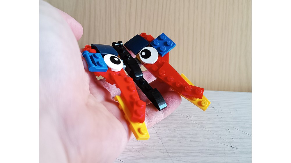 Lego Moc Colorful Butterfly By Woodenboxprojects Rebrickable Build