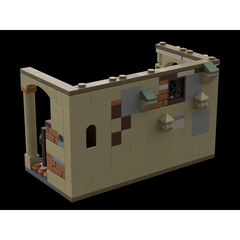 LEGO MOC Hogwarts. Boys' bathroom by alien111 | Rebrickable - Build ...