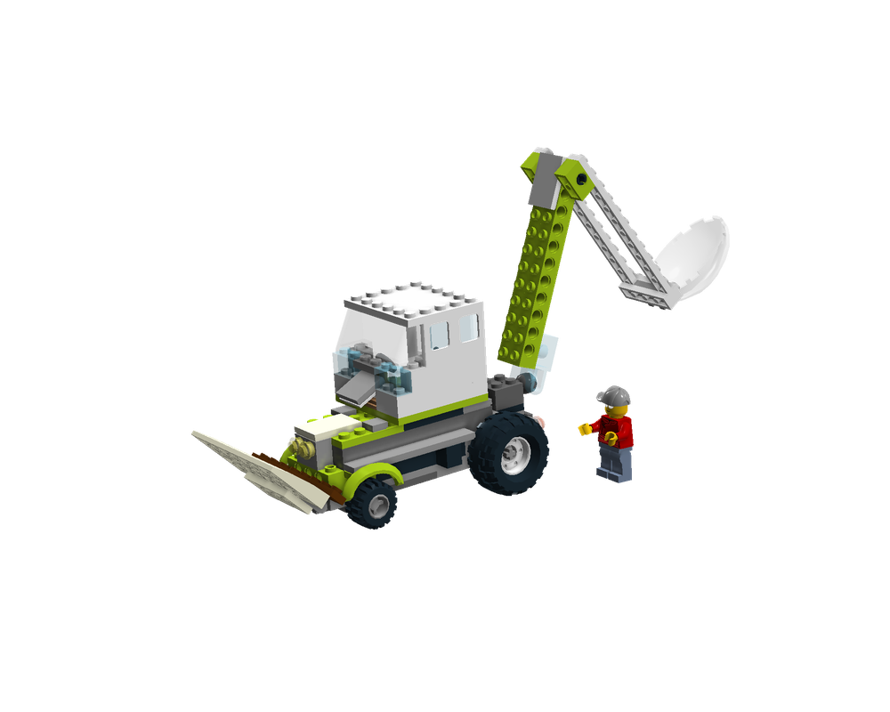 LEGO MOC TLB Tractor Loader Backhoe by loorm | Rebrickable - Build with ...
