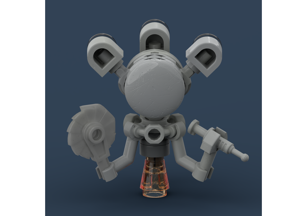 Lego Moc Mister Handy Fallout Game By Mfan8 Rebrickable Build