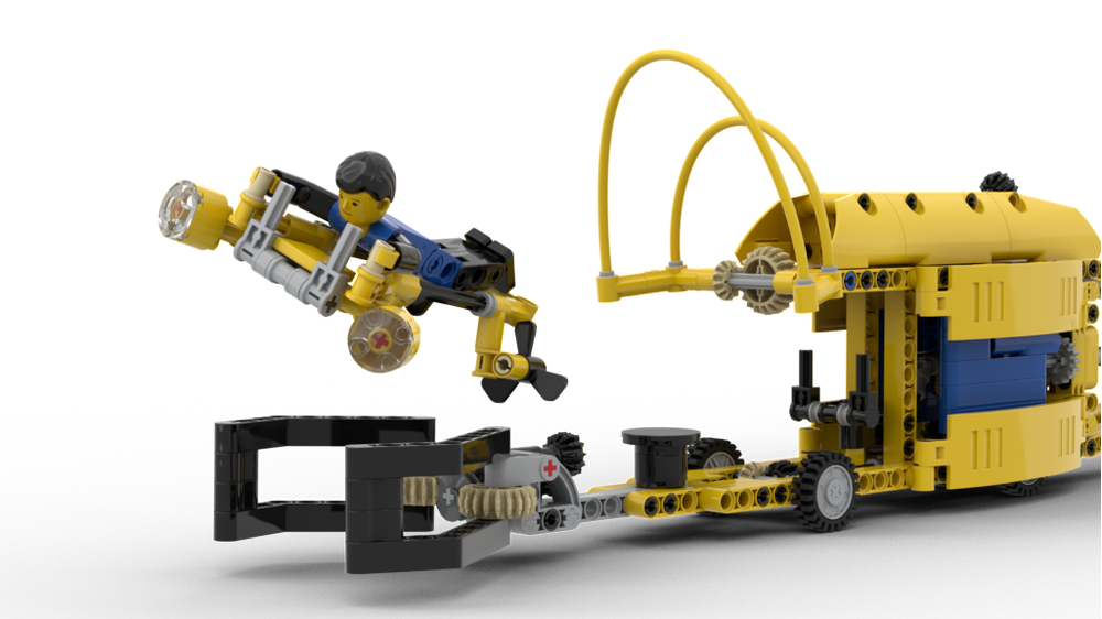 LEGO MOC 8250 search Submarine Studless by Viernes | Rebrickable ...