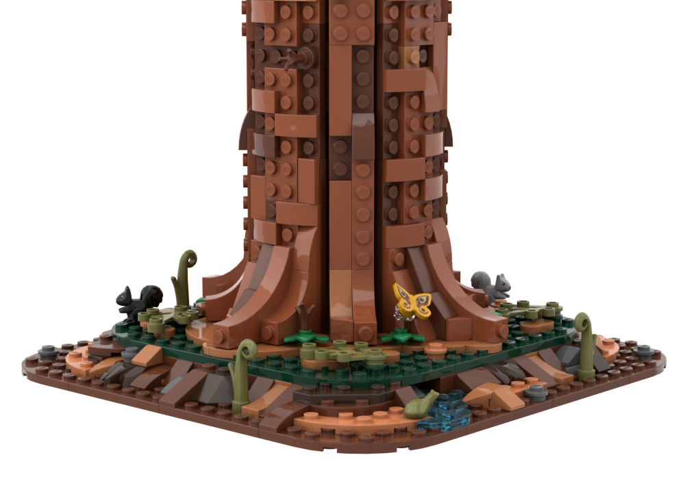LEGO MOC Redwood Tree (Sequoia sp.) by OrchardBuilds | Rebrickable ...