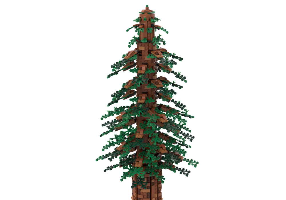 LEGO MOC Redwood Tree (Sequoia sp.) by OrchardBuilds | Rebrickable ...