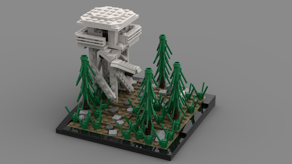 LEGO MOC Firewatch tower by kosmo1979 | Rebrickable - Build with LEGO