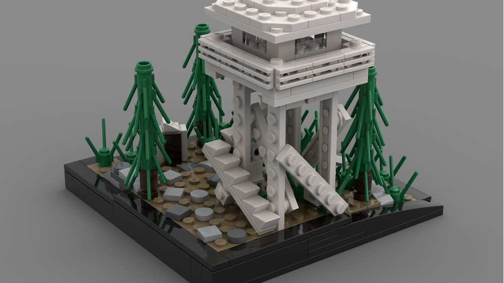 LEGO MOC Firewatch tower by kosmo1979 | Rebrickable - Build with LEGO