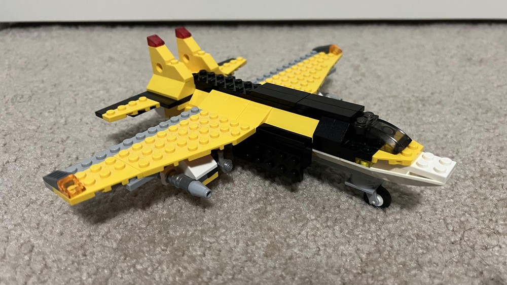 LEGO MOC LEGO MOC 6745 Jet Fighter by CaptainIronsides | Rebrickable ...