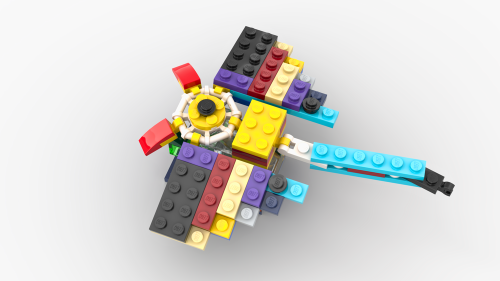 LEGO MOC 10696 Manta ray by Lenarex | Rebrickable - Build with LEGO