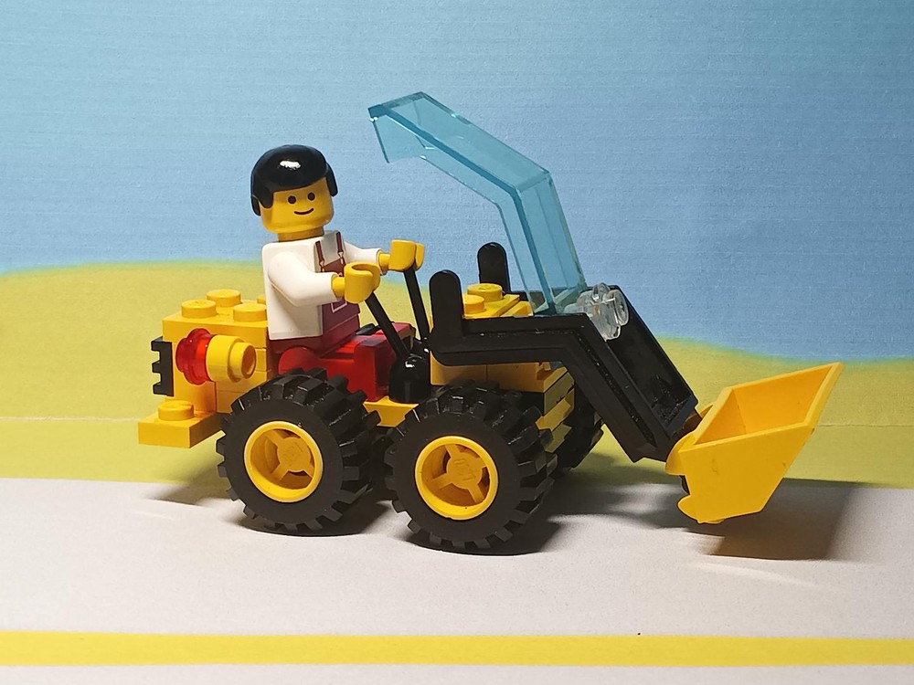 LEGO MOC 6512 frontend loader by Ziqing | Rebrickable - Build with LEGO