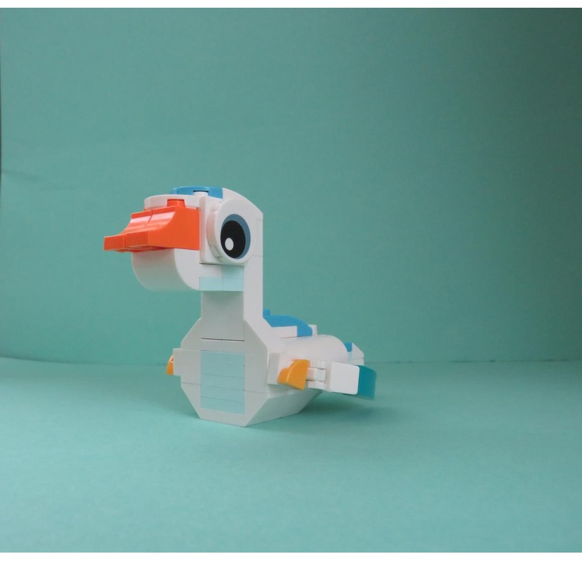 LEGO MOC 31140 Goose by Spanatorul_Drăguț | Rebrickable - Build with LEGO