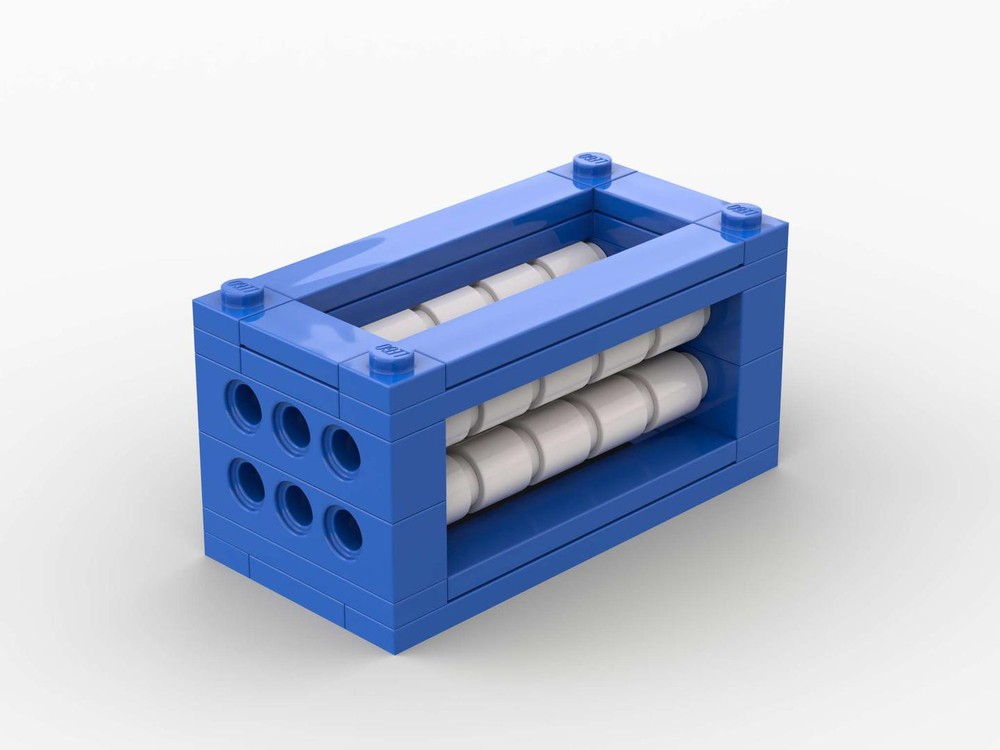 LEGO MOC 20ft Gas Tanks Container by bricklenscz | Rebrickable - Build ...