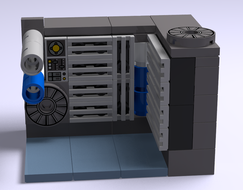 LEGO MOC Modular living container -> air filter container by schnabbo ...