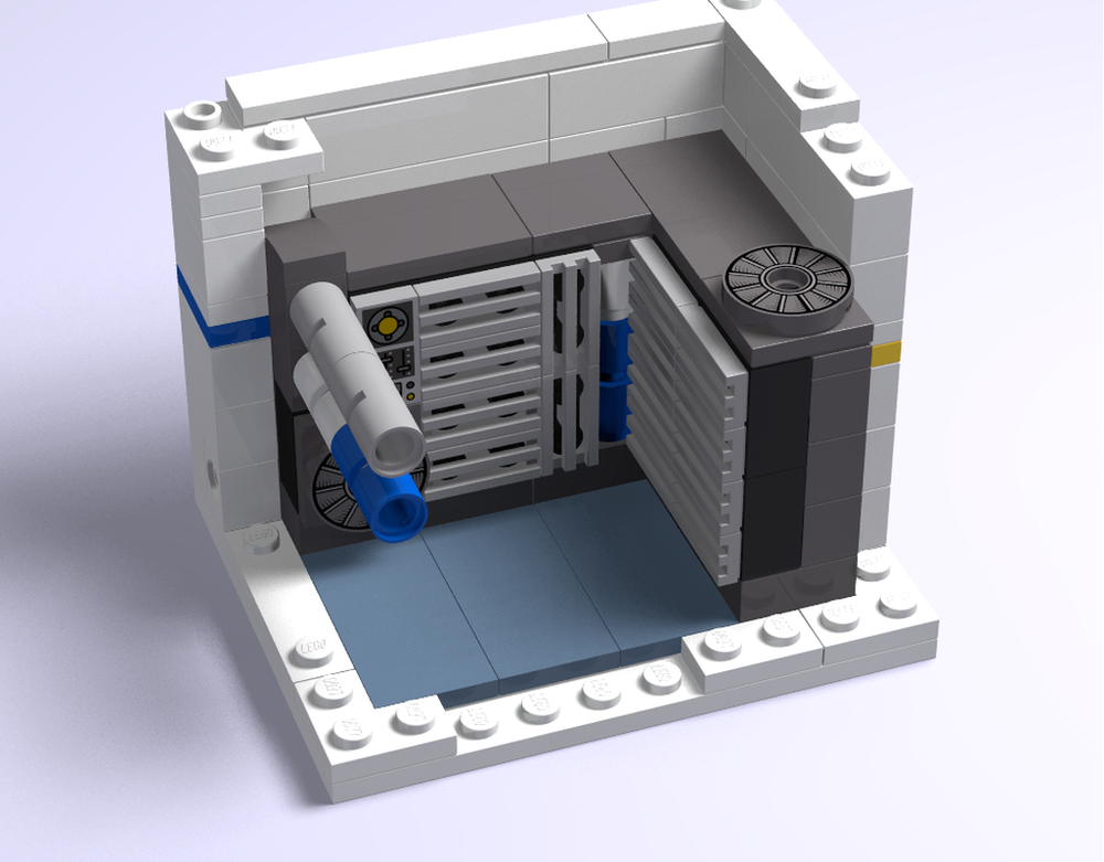 Lego Moc Modular Living Container Air Filter Container By Schnabbo