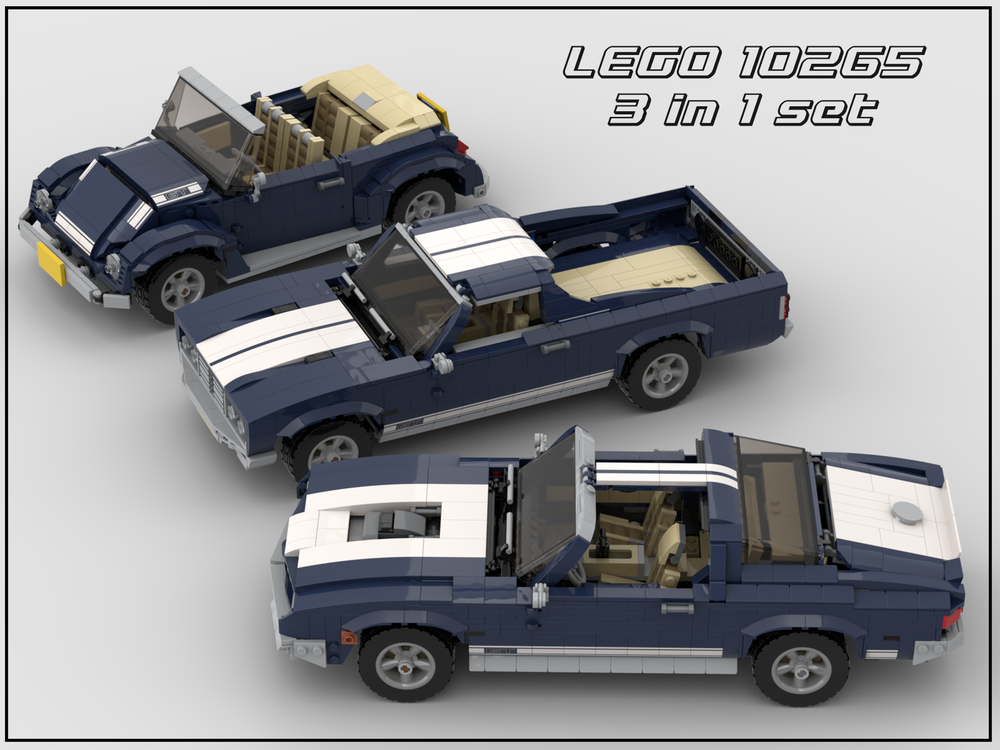 LEGO MOC 10265 3 in 1 set by Kirvet | Rebrickable - Build with LEGO