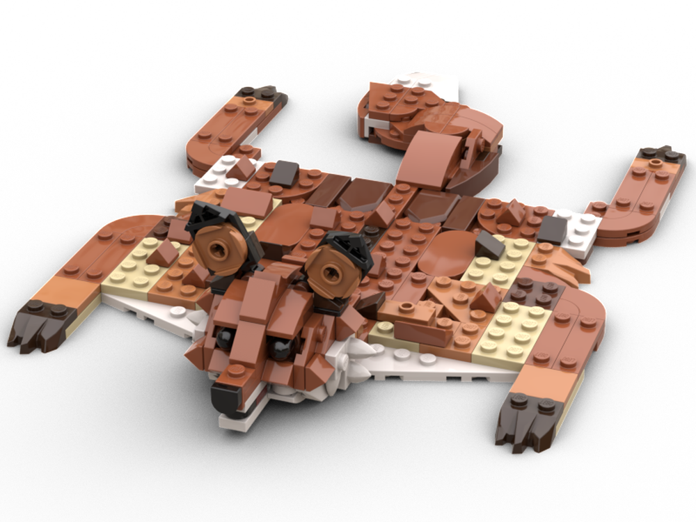 LEGO MOC 31154 Fox Rug by CunningFox Designs | Rebrickable - Build with ...