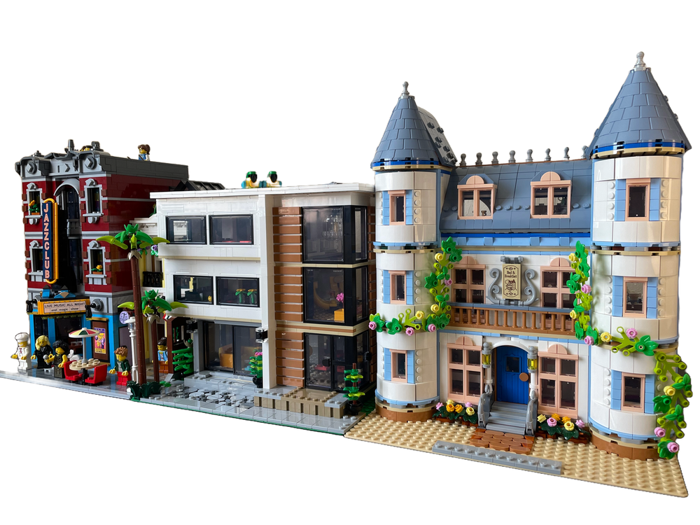 Lego Moc Modern House V2 Modular Alternate Build Of 2x31153 By Re