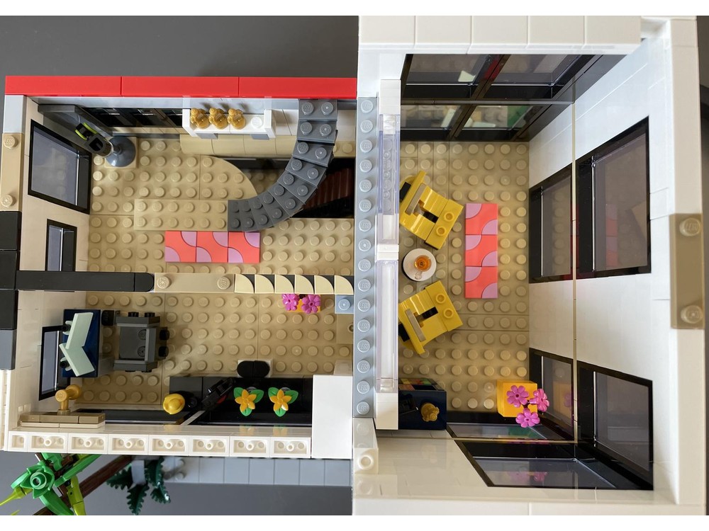 Lego Moc Modern House V2 Modular Alternate Build Of 2x31153 By Re