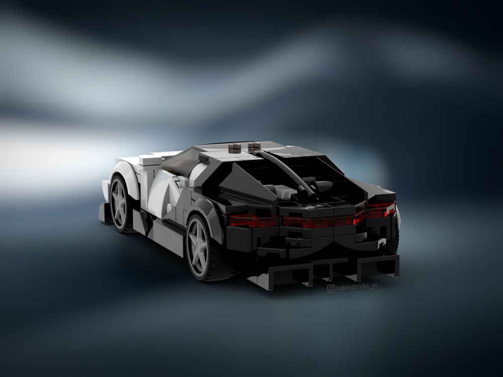 Lego Moc Bugatti Tourbillon By Taters Rebrickable Build With Lego