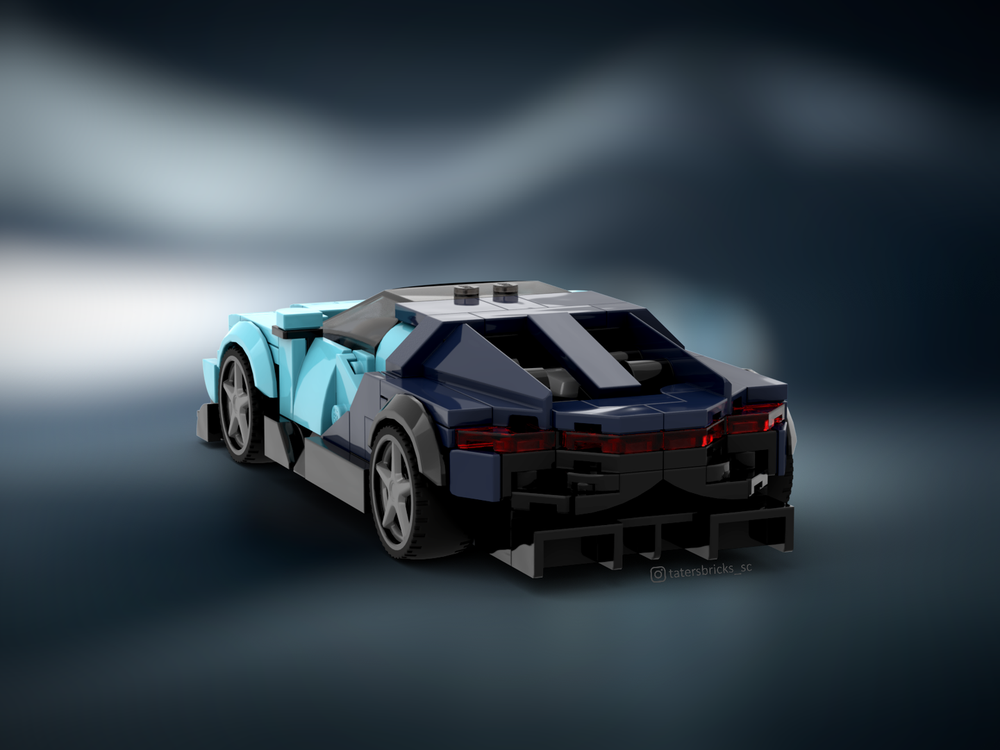Lego Moc Bugatti Tourbillon By Taters Rebrickable Build With Lego