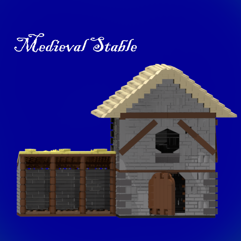 LEGO MOC Medieval Stable by Bricksideas | Rebrickable - Build with LEGO
